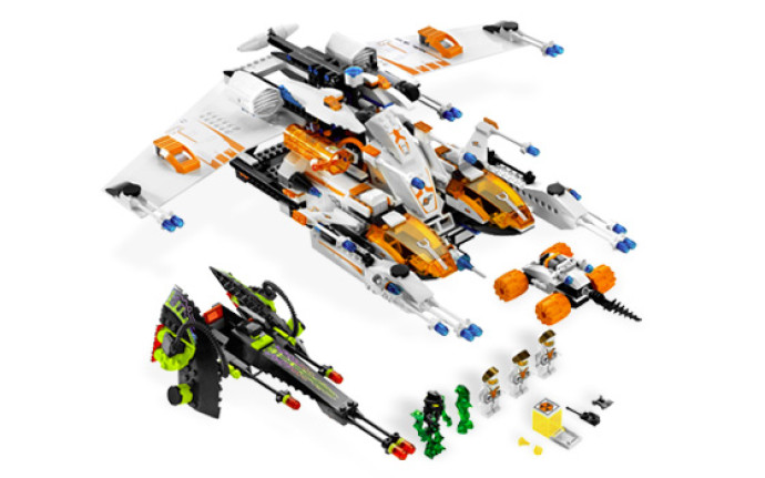 LEGO Space 7644 MX-81 Nadzvukové zásahové letadlo | Briky